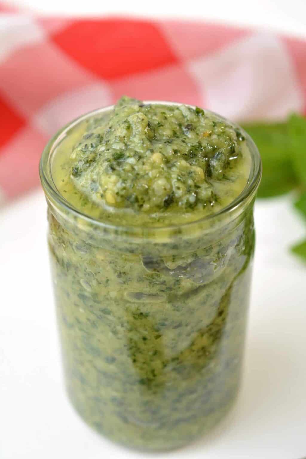 Homemade Keto Pesto Recipe
