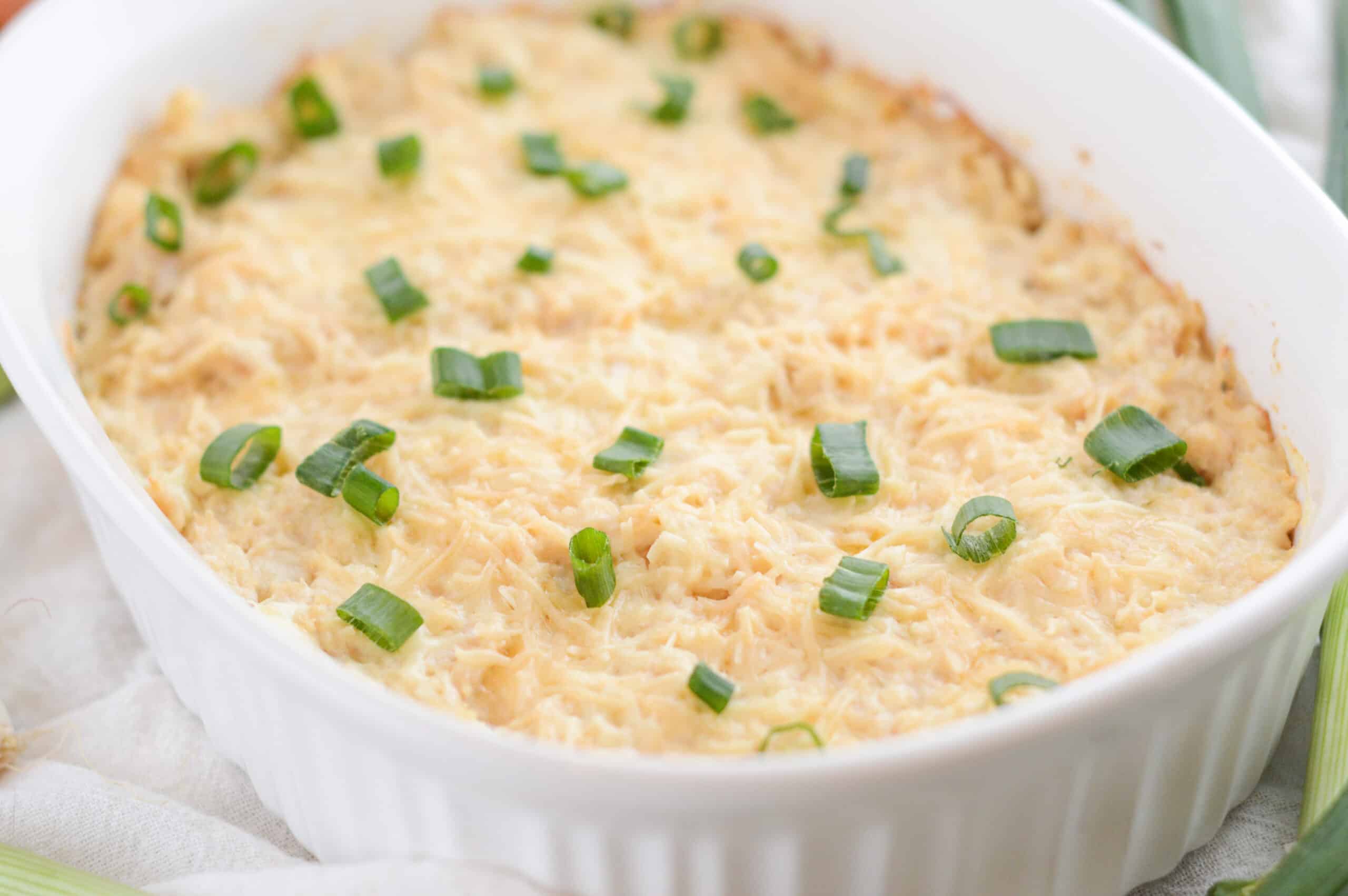 Keto Garlic Parmesan Dip Recipe with chicken - Everyday Ketogenic