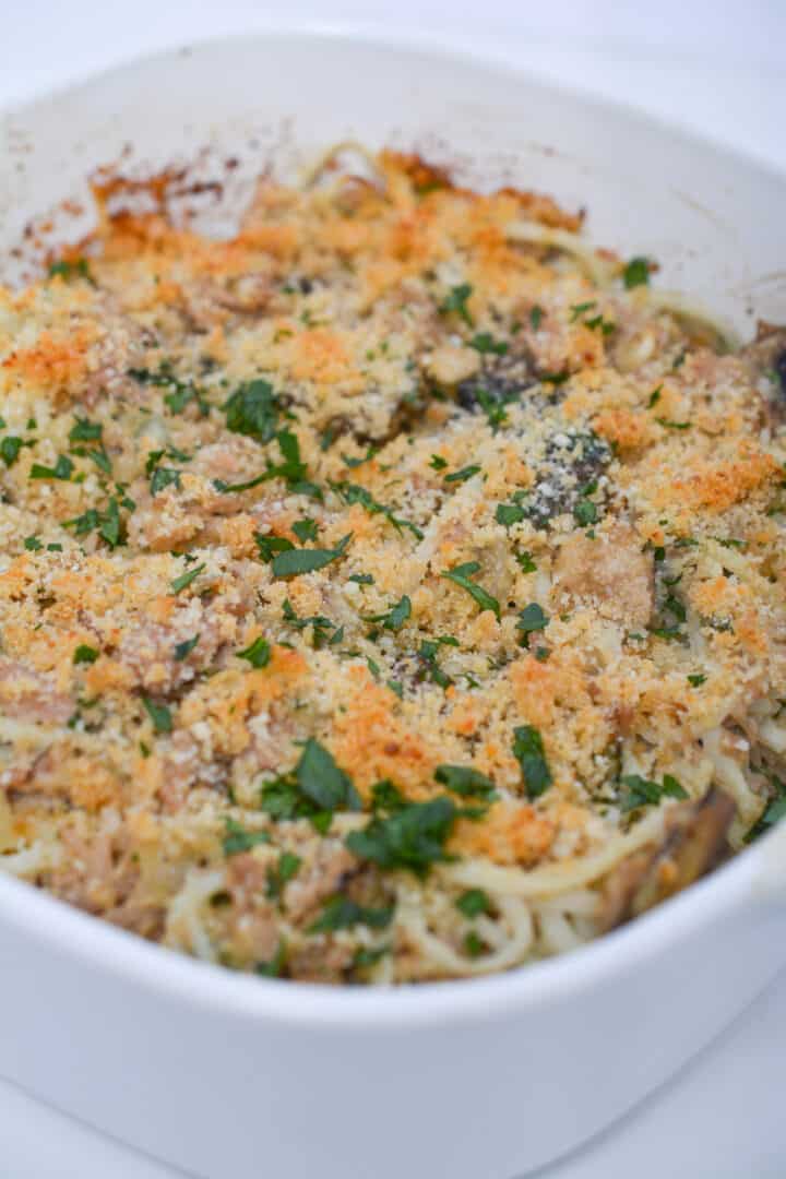 Keto tuna casserole: Best Palmini noodle recipe