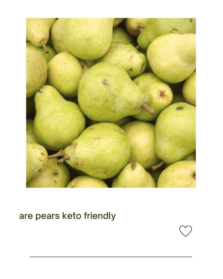 Are pears keto friendly? Best Low-carb diet fruits - Everyday Ketogenic