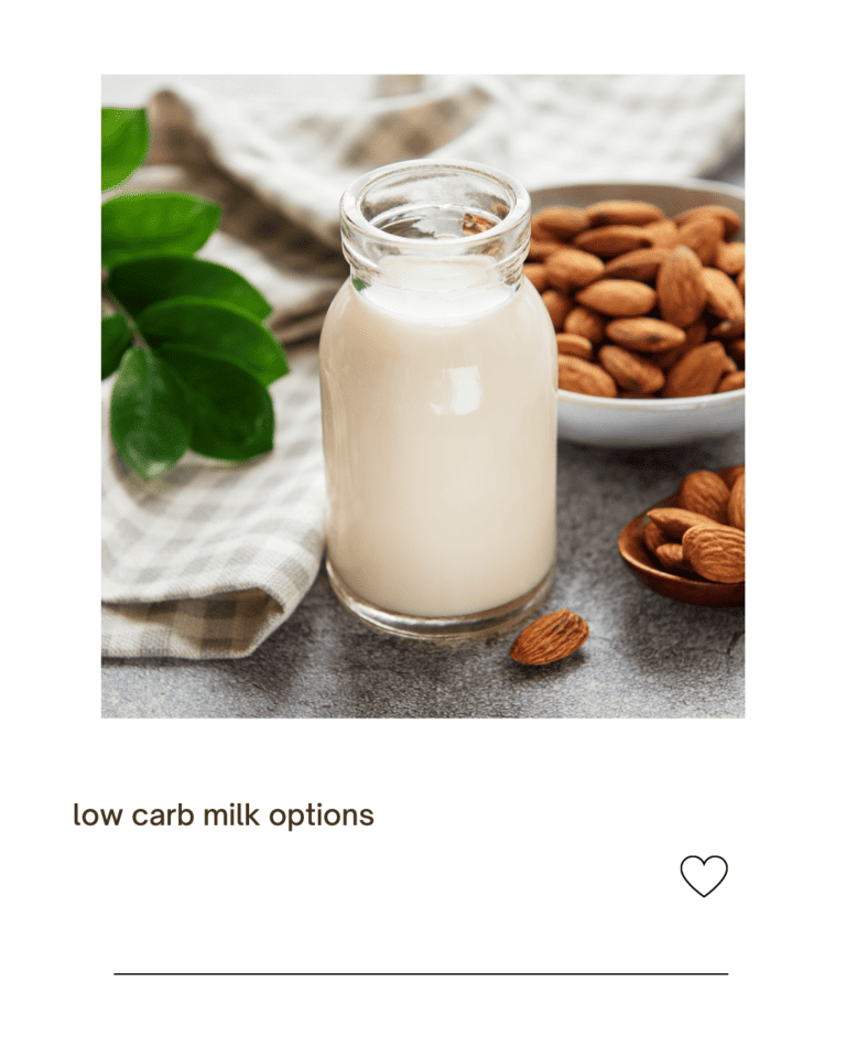 Low carb milk options: Best Keto dairy substitutes