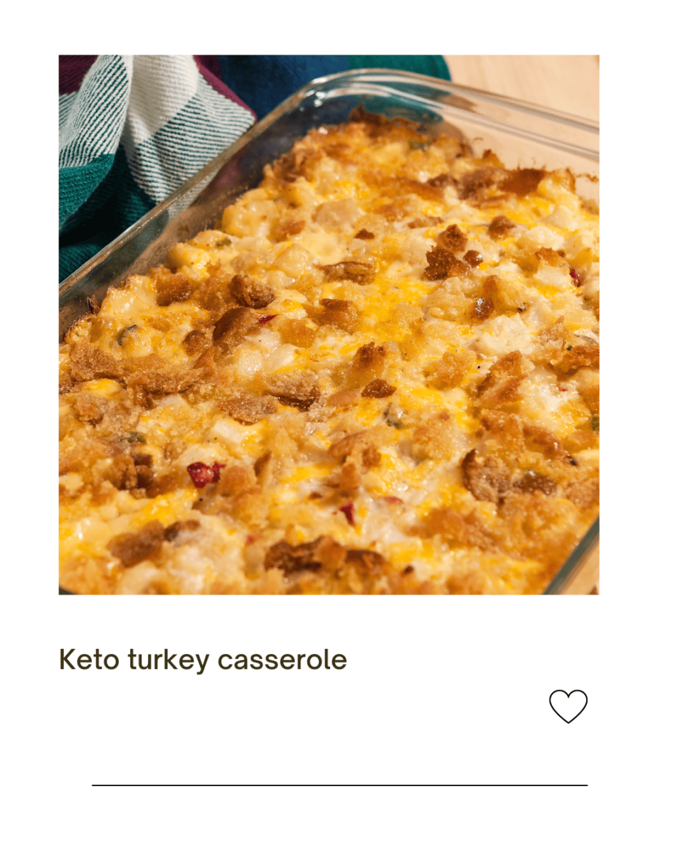 Keto turkey casserole: Easy low-carb Leftover recipe - Everyday Ketogenic