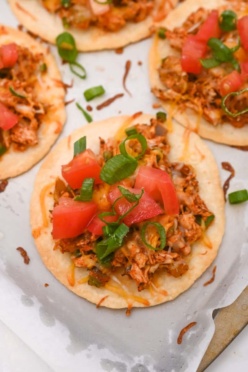 Low carb mexican recipes: Best Keto Chicken Tostadas - Everyday Ketogenic