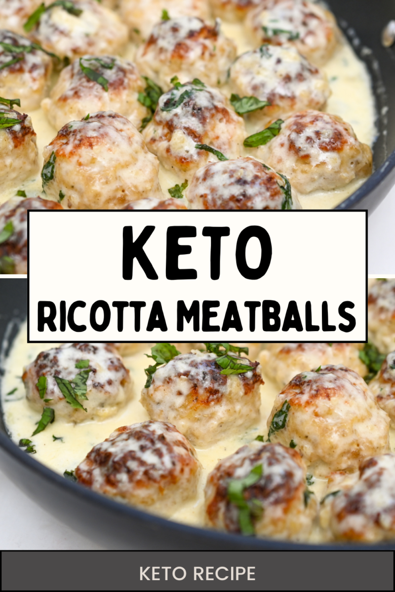 Keto Ricotta Meatballs Recipe: Easy Low Carb Meatball - Everyday Ketogenic